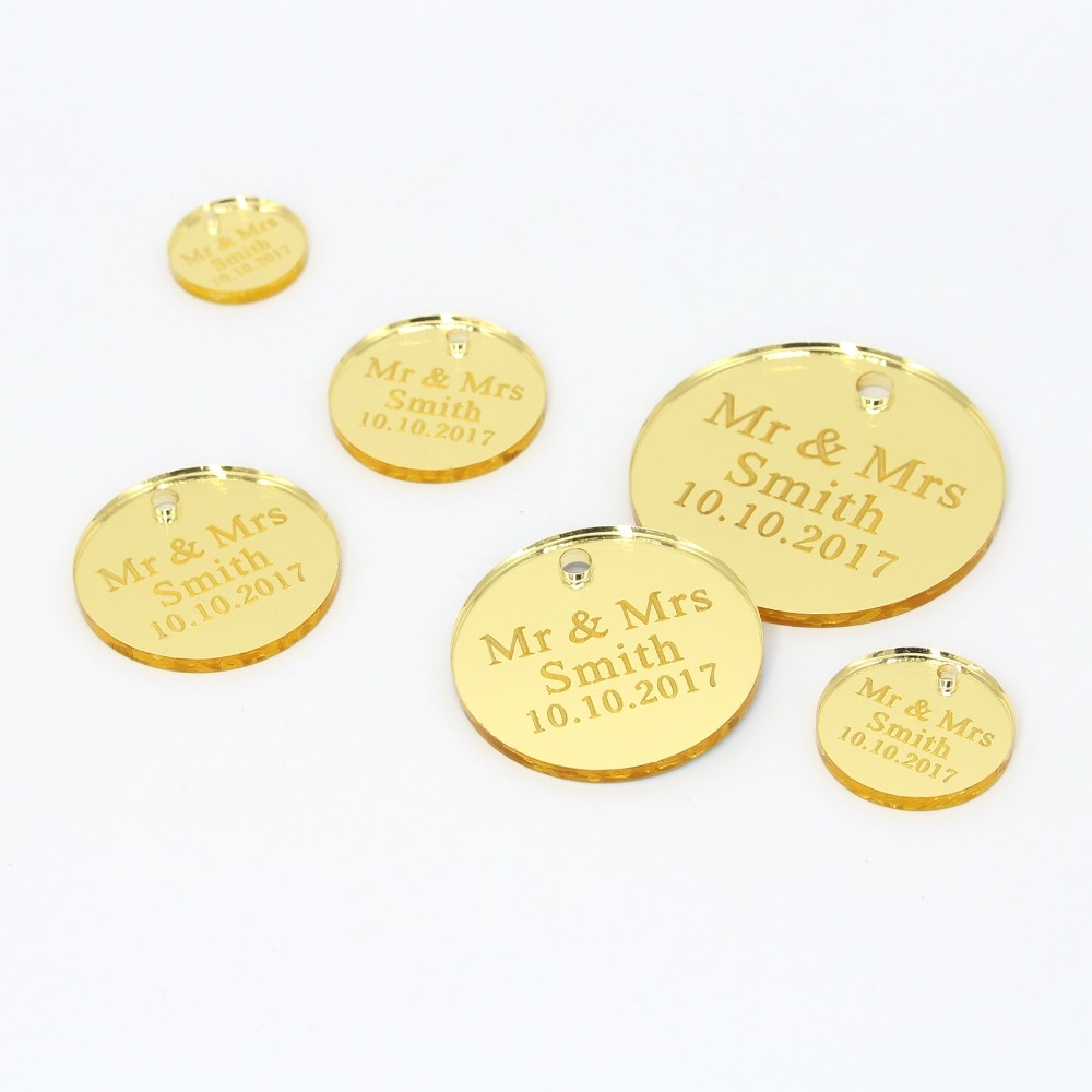 60-Pcs-Personalized-Engraved-Round-Tag-With-Hole-Custom-Circular-Label ...